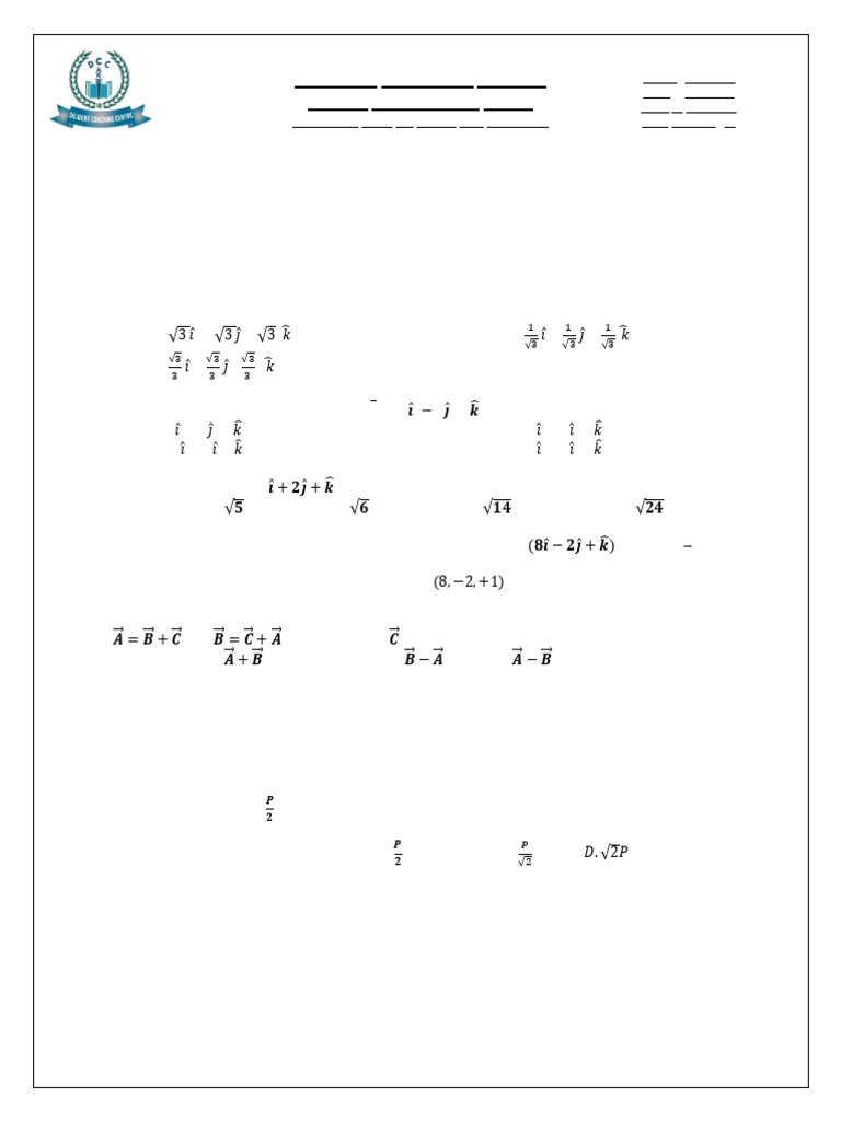 Physics 11th 02 | PDF | Euclidean Vector | Force