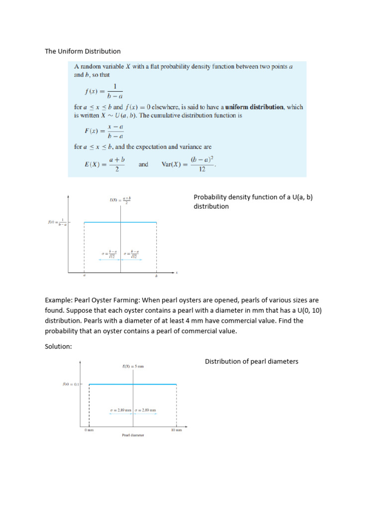 Lecture 8 Continuous Probability Distribution | PDF | Probability Distribution | Poisson ...
