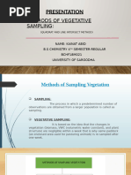 Quadrat Sampling | PDF