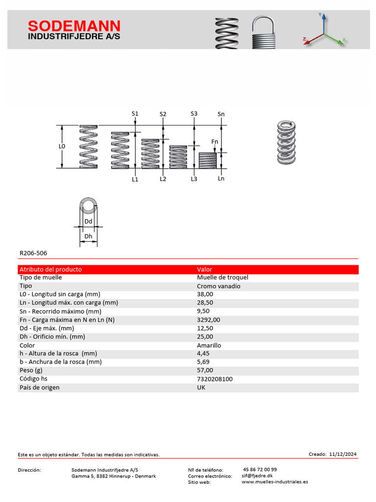 Sodemann R206-506 | PDF