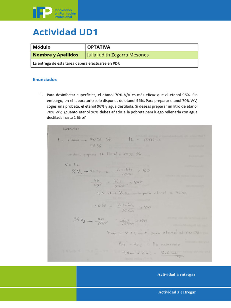 UD1. Disoluciones..docx | PDF