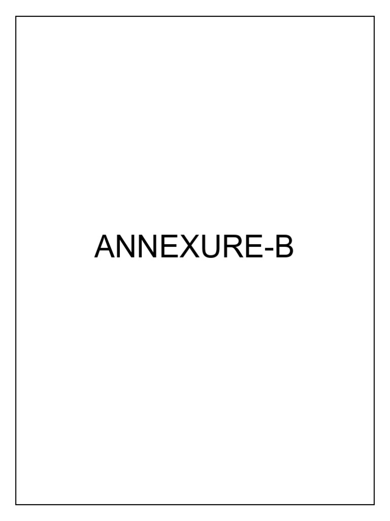 Annexure-B | PDF | Geophysics | Geographic Data And Information