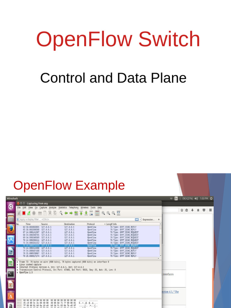 Openflow Switch - Control and Data Plane | PDF | Network Switch | Port (Computer Networking)