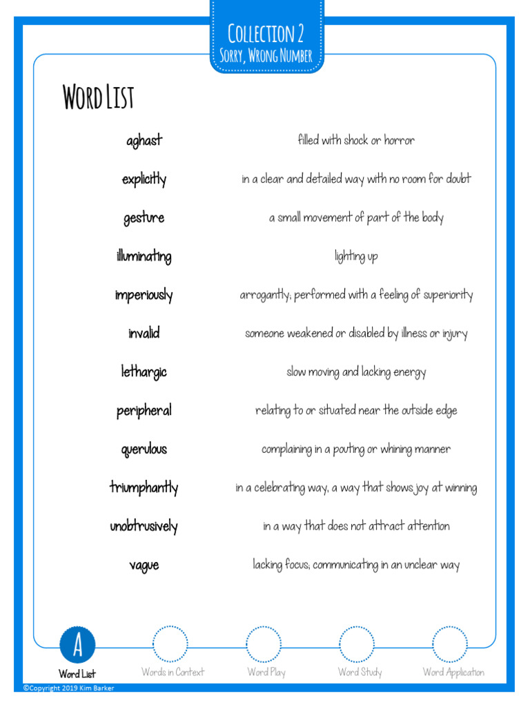 Sorry - Wrong - Number - Vocabulary - Extension - Student - Copy Started | PDF | English Grammar ...