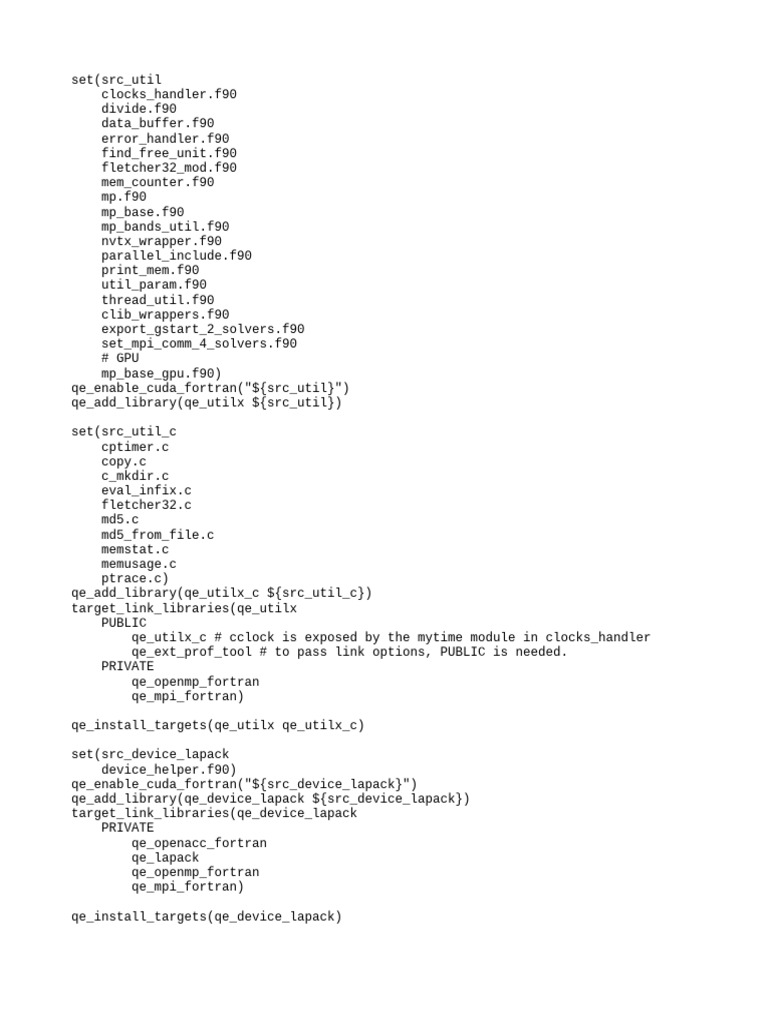 CMakeLists | PDF | Software Engineering
