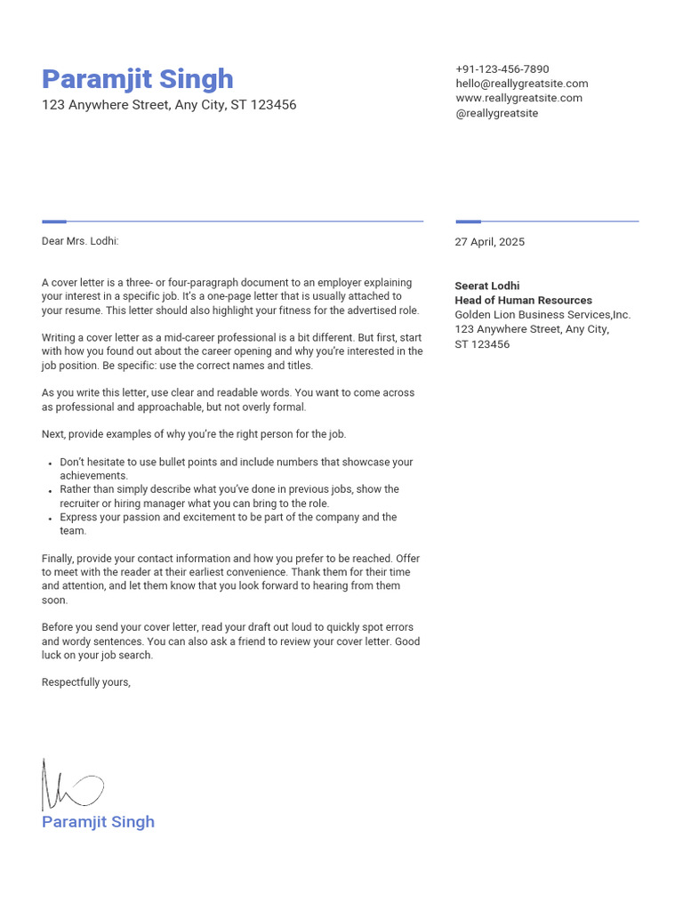 Offer Letter2 | PDF