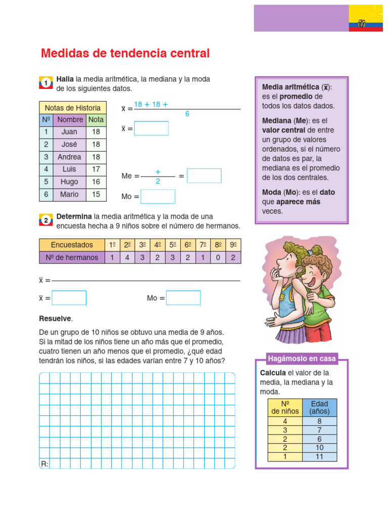Clase Matematica La Moda 12 Nov 2024 | PDF | Mediana | Conceptos ...