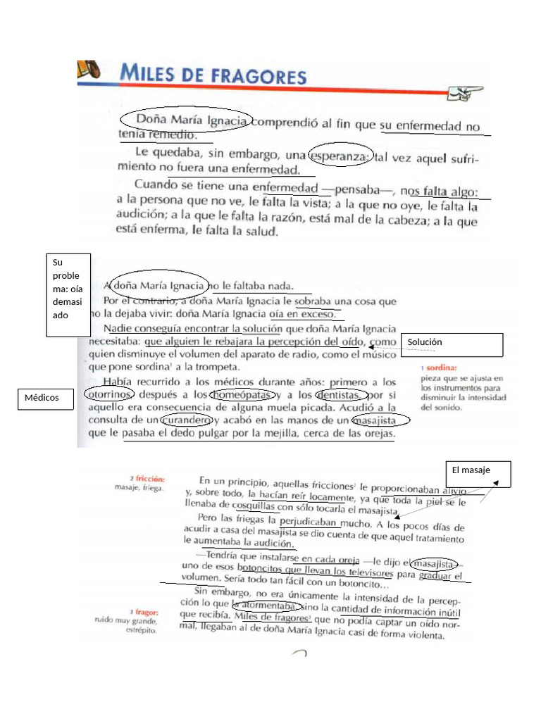 Práctica subrayado (5-6 LH) | PDF