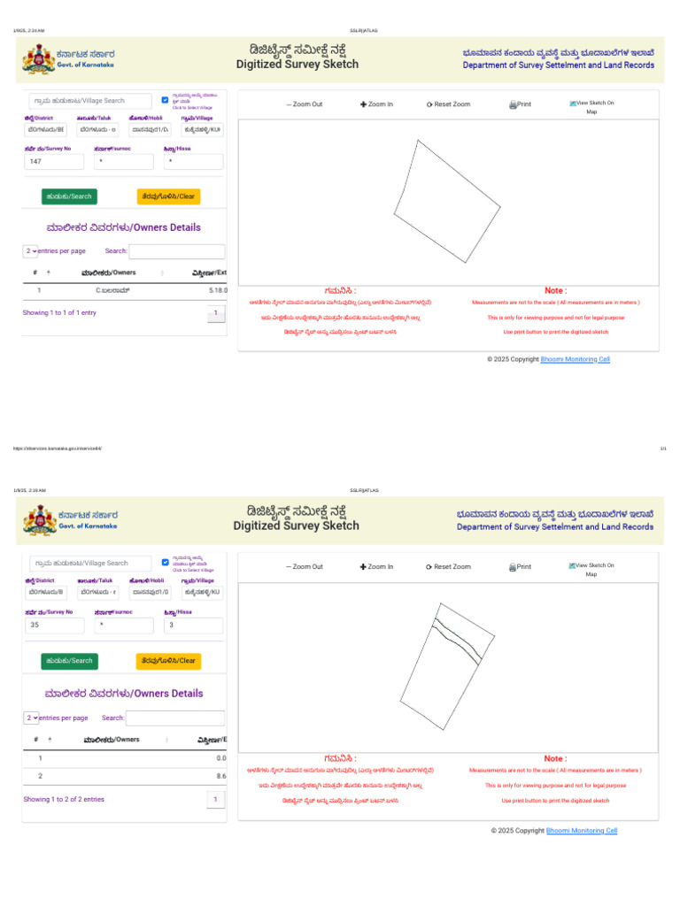 Hesaragatta Land Sketch 09:01:2025 | PDF