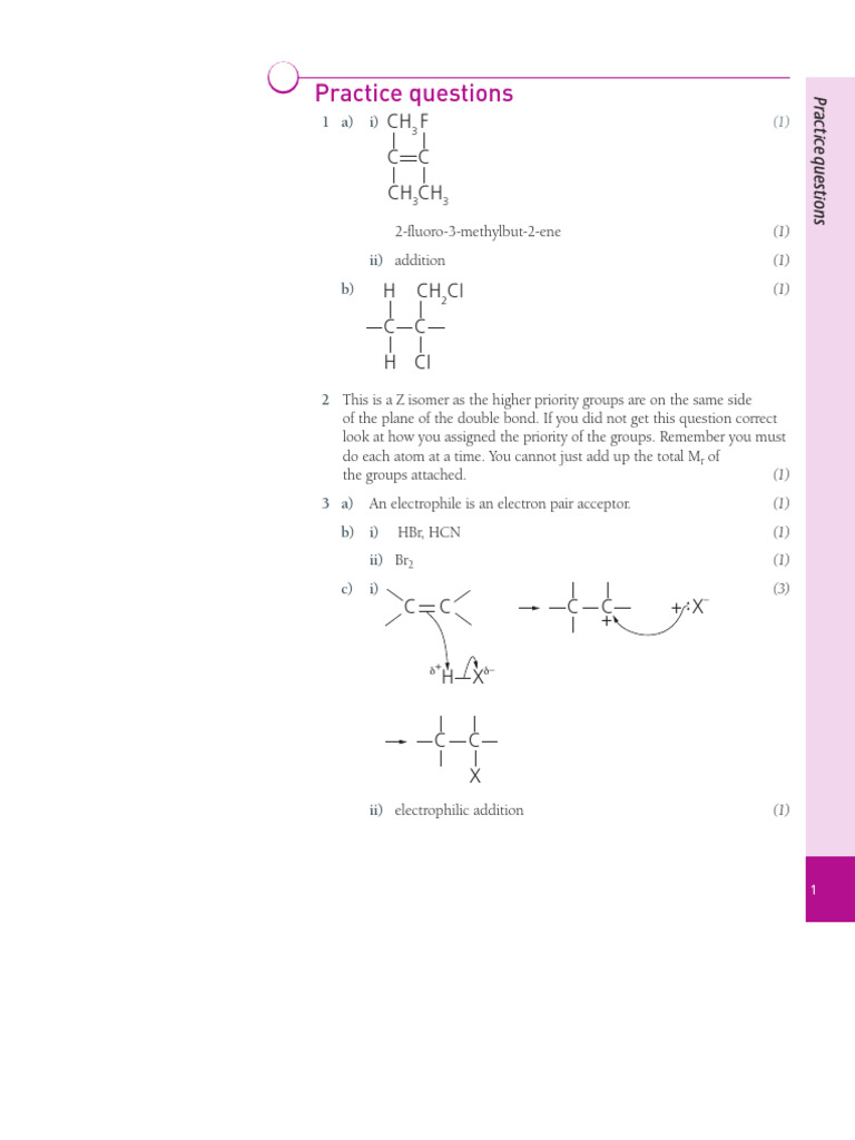 AQA - A Level - Chem - 1 - Practice Ch14.indd | PDF | Chemical ...