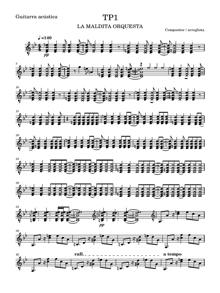 TP 1 compo-Guitarra_acústica | PDF