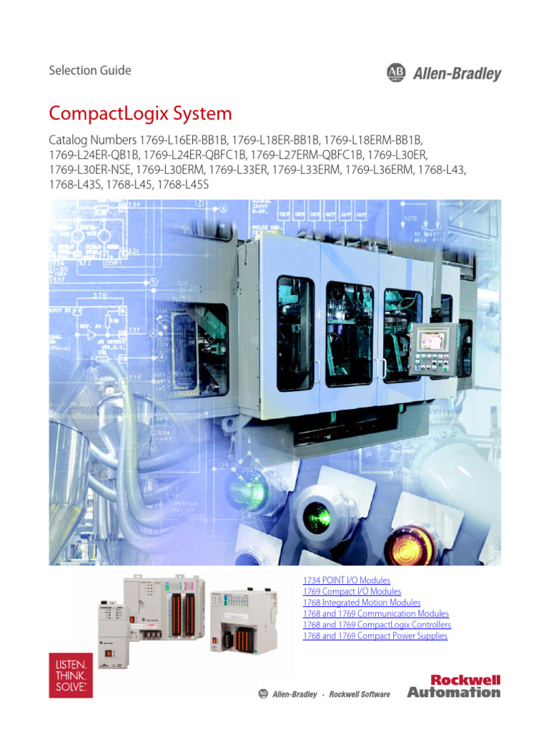 Allen Bradley Compactlogix | PDF | Computer Network | Programmable ...
