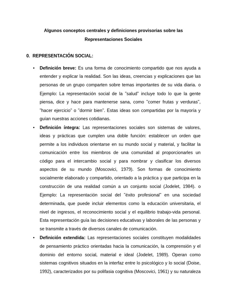 Representaciones | PDF | Pensamiento | Conocimiento