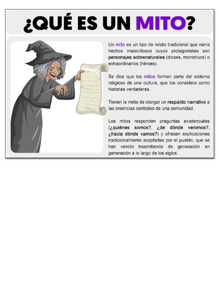 que es un mito | PDF
