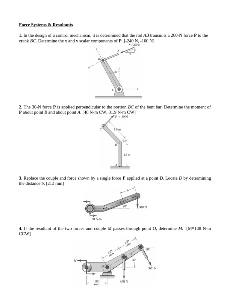 Force Projection and Angle Calculation | PDF | Force | Euclidean Vector