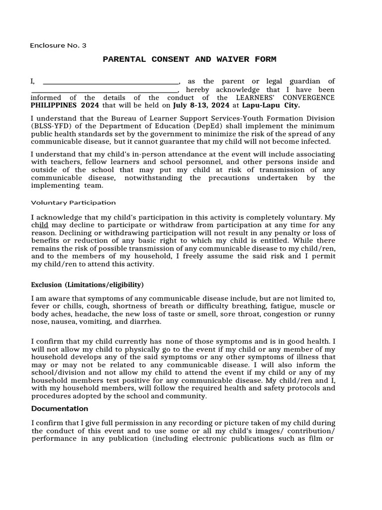 Consent-Forms | PDF | Infection | Consent