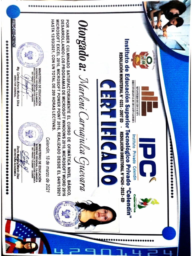 certy ofimatica | PDF