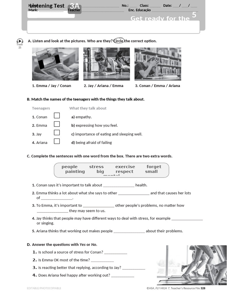 Listening Test 3A | PDF
