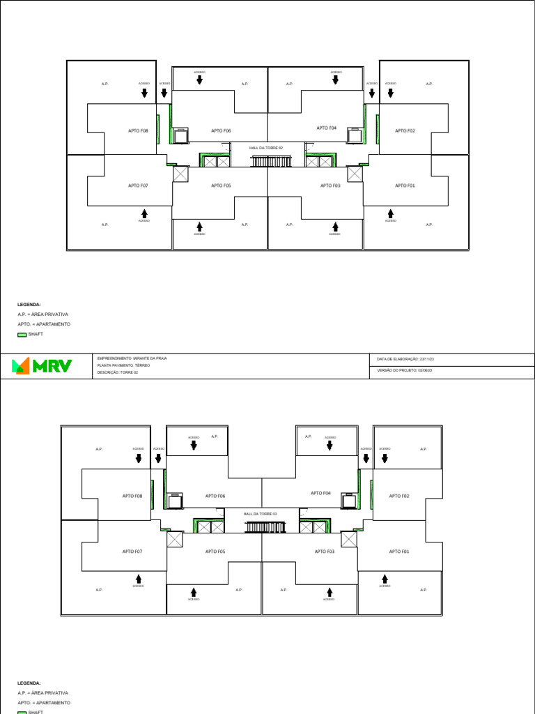 Croqui Mirante Da Praia TR.02 PLANTA CHAVE 2023.11.24.PDF | PDF