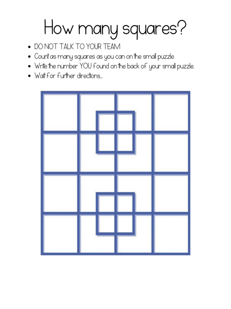 How Many Squares | PDF