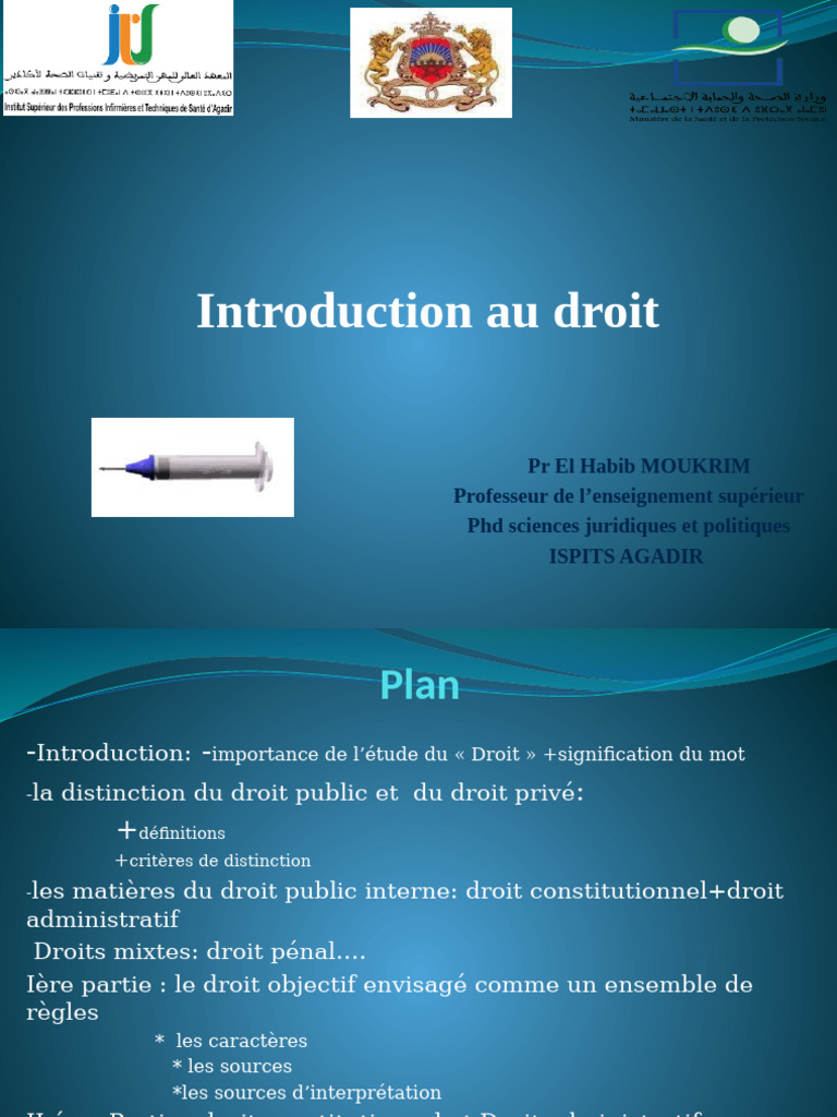 Introduction au Droit pour Étudiants | PDF | Loi | État