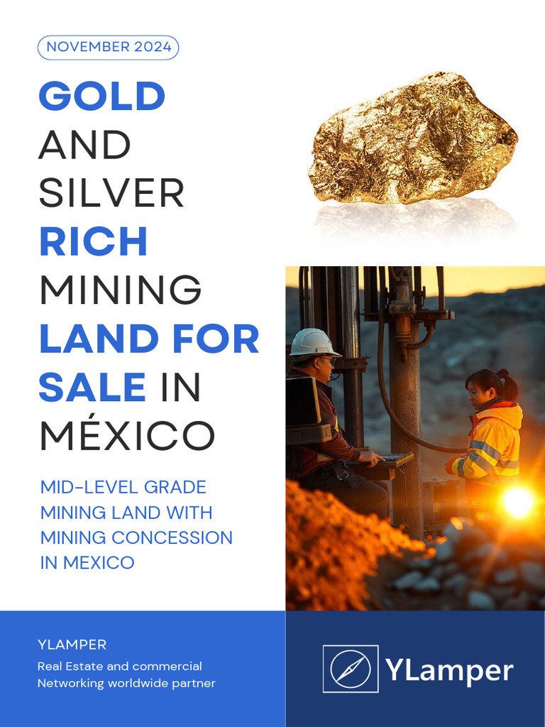Gold and Silver Rich Mining Land For Sale in México | PDF | Mining | Gold