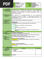 Banghay Aralin Module 3 - Dahilan at Bunga NG Implasyon | PDF