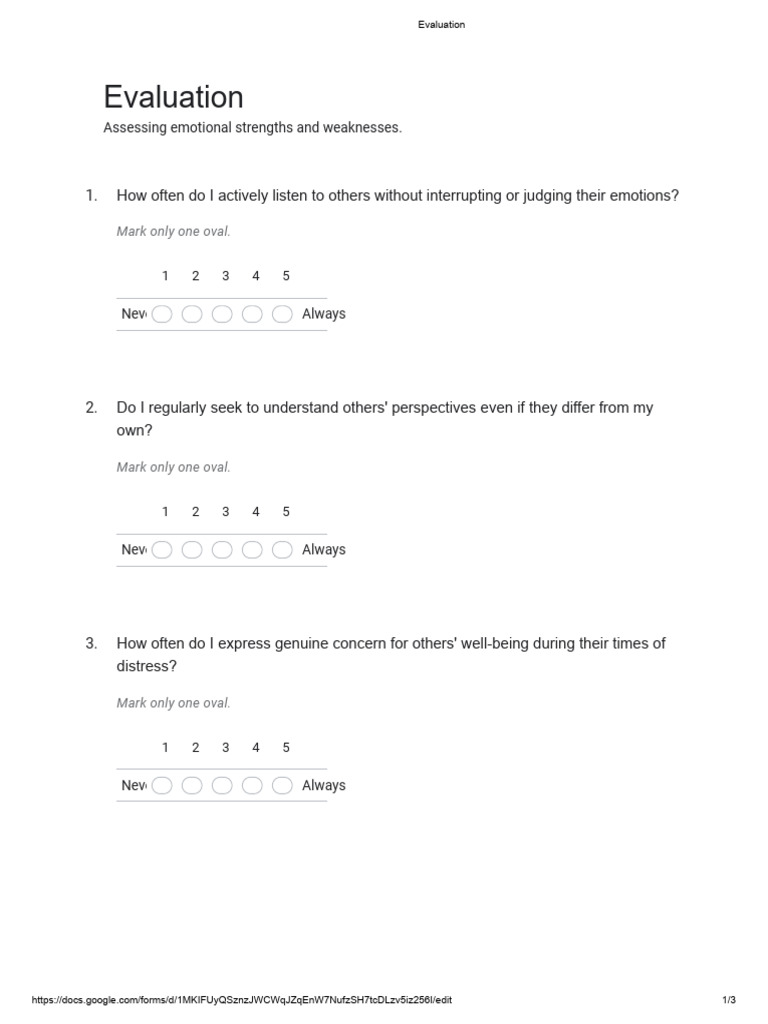 Evaluation | PDF | Psychology | Behavioural Sciences