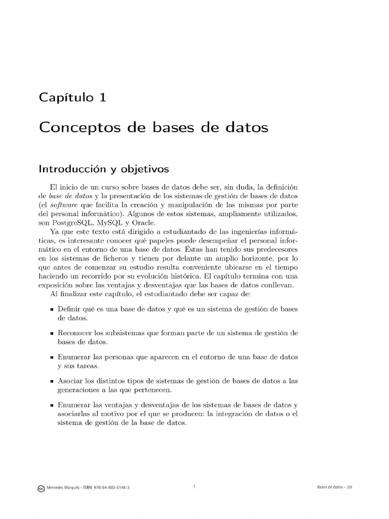 Base de Datos 1 | PDF