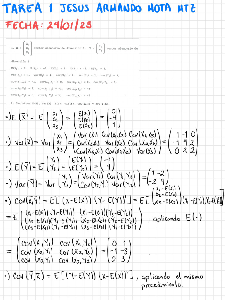 Tarea1 Econometria | PDF