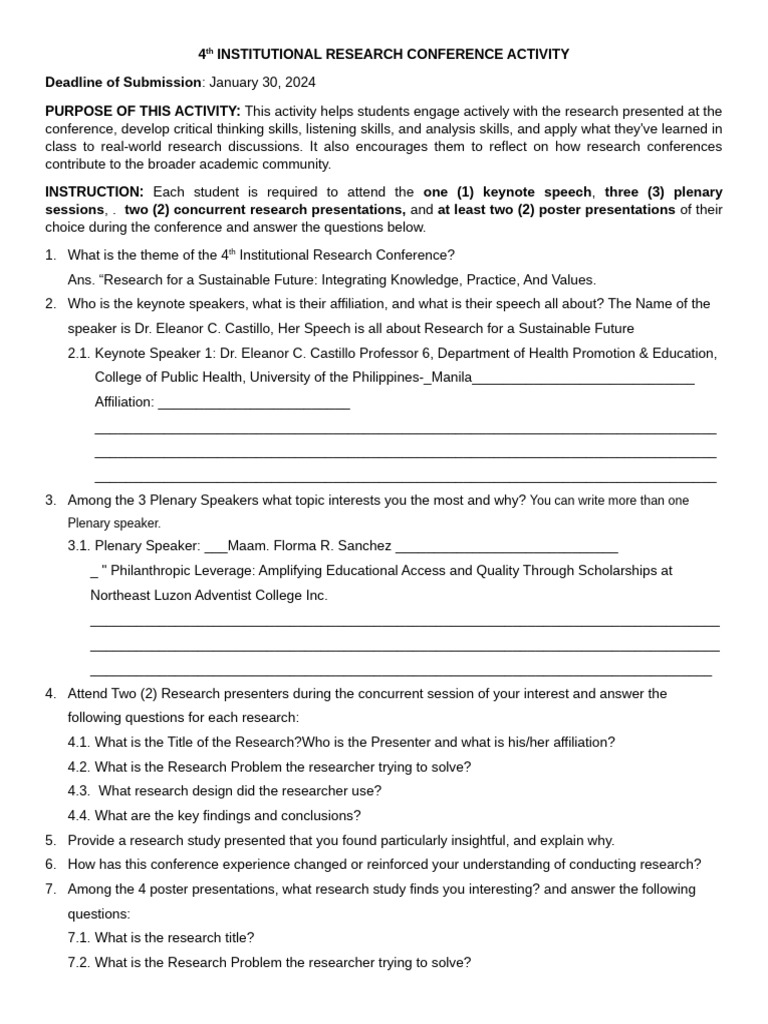 4th IRC Activity | PDF | Intelligence | Cognitive Science