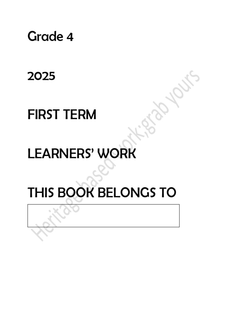 Grade 4 sample T 1 | PDF | Tooth
