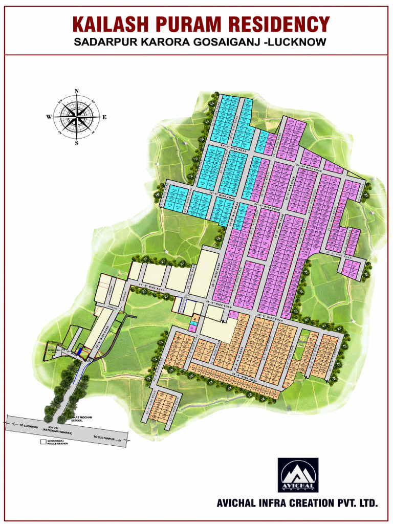 Residential Plot Map for Buyers | PDF