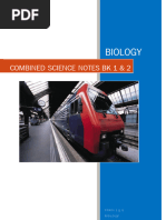 Form 1 Combined Science Notes PDF | PDF | Flowers | Pollination