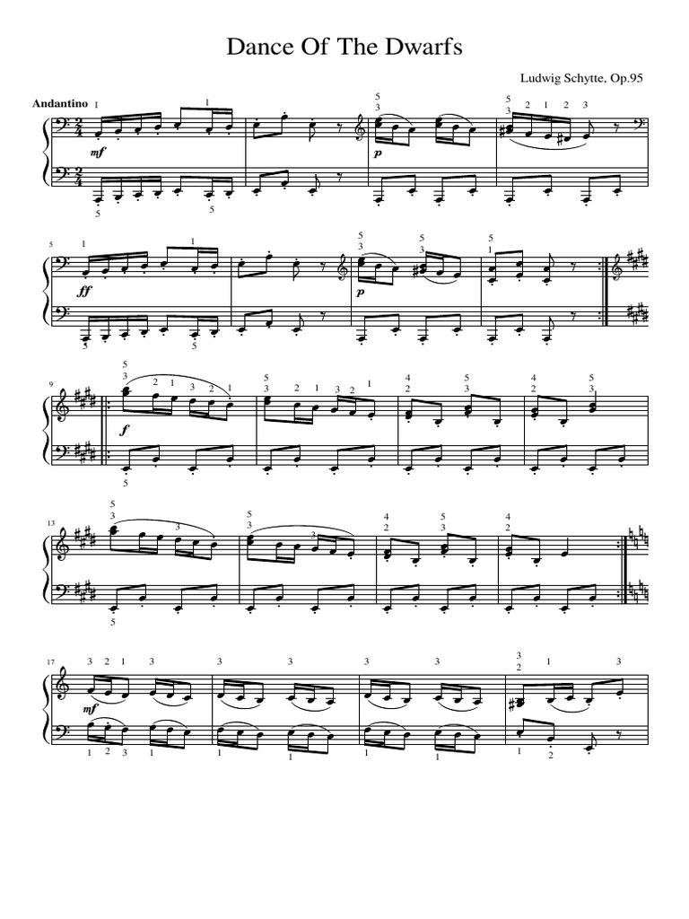 Dance of the Dwarfs | PDF