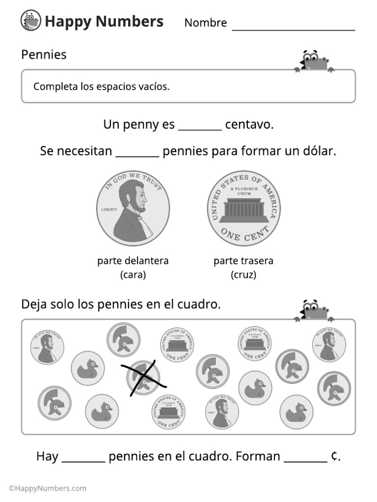Pennies - Spanish | PDF