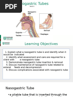 NG Tube Insertion and Removal Guidelines | PDF