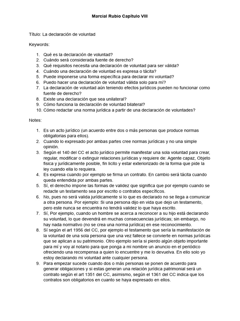 Marcial Rubio Capítulo VIII | PDF | Justicia | Crimen y violencia