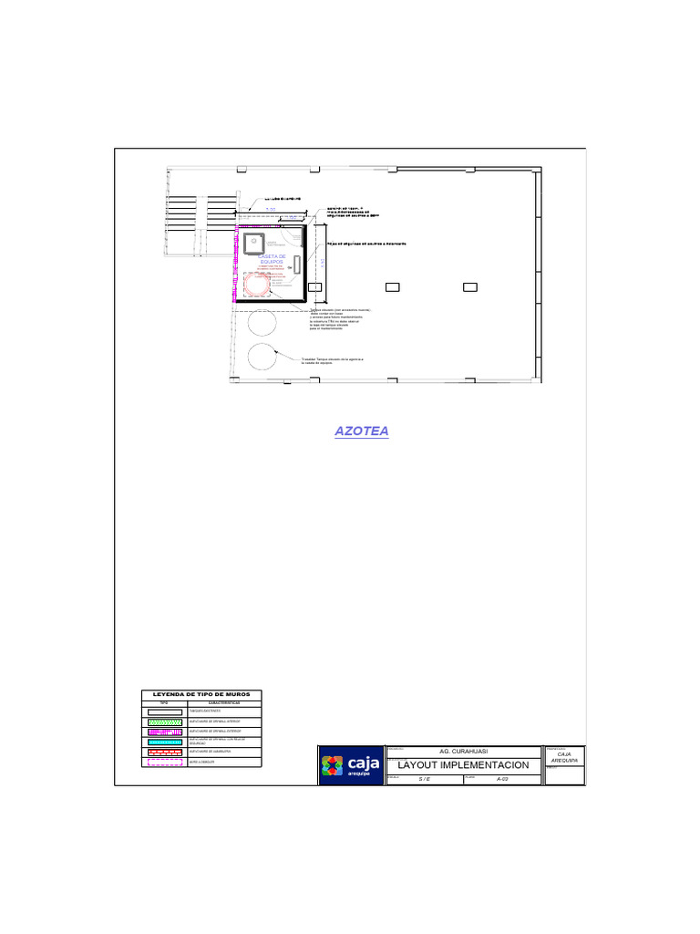 Ag - Curahuasi Layout Final-Azotea | PDF