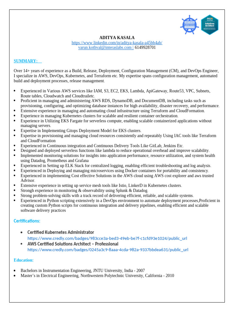Aditya Devops 14+ Up | PDF | Microsoft Azure | Cloud Computing