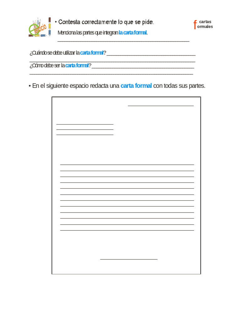 Cartas Formales | PDF
