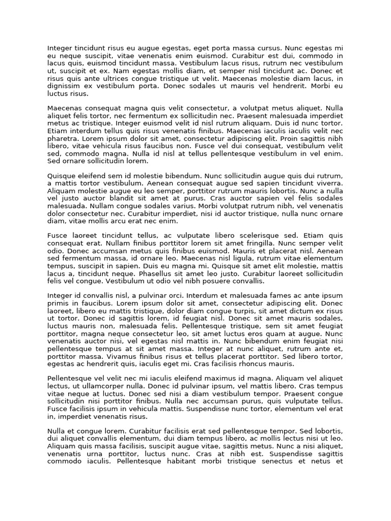 P2 Lorem Ipsum | PDF