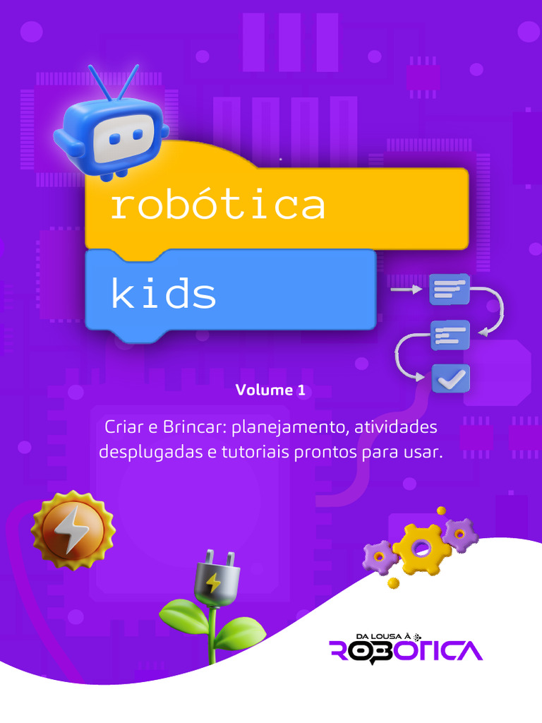 E-Book Robótica Kids - Volume 1 | PDF | Robótica | Aprendizado