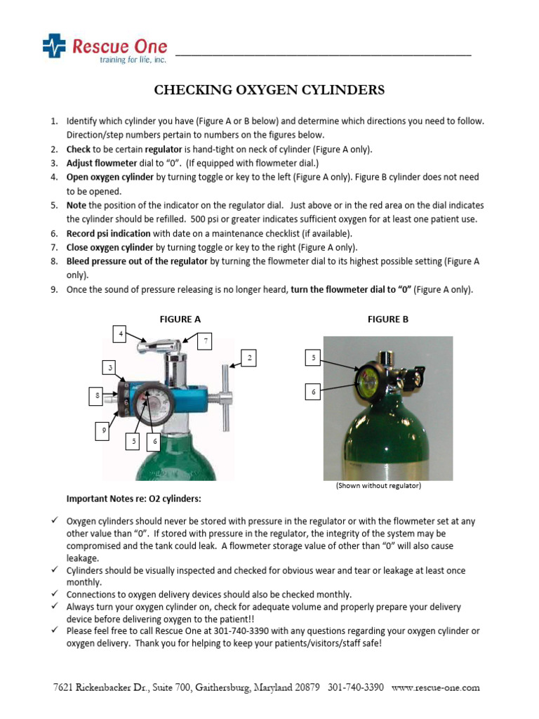 Checking Oxygen Cylinders | PDF | Oxygen | Underwater Diving