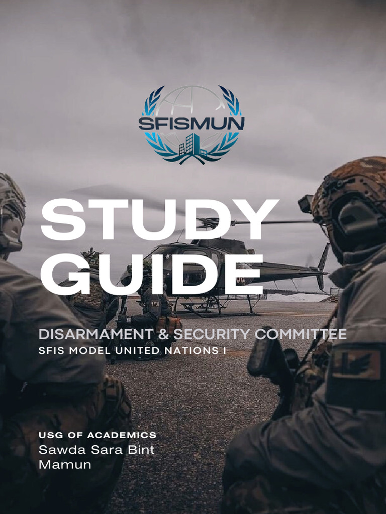 Sfismun I Disec Study Guide - 20230826 - 221617 - 0000 | PDF | North Korea | World Politics
