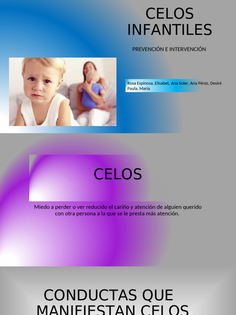 Celos Infantiles Power | PDF