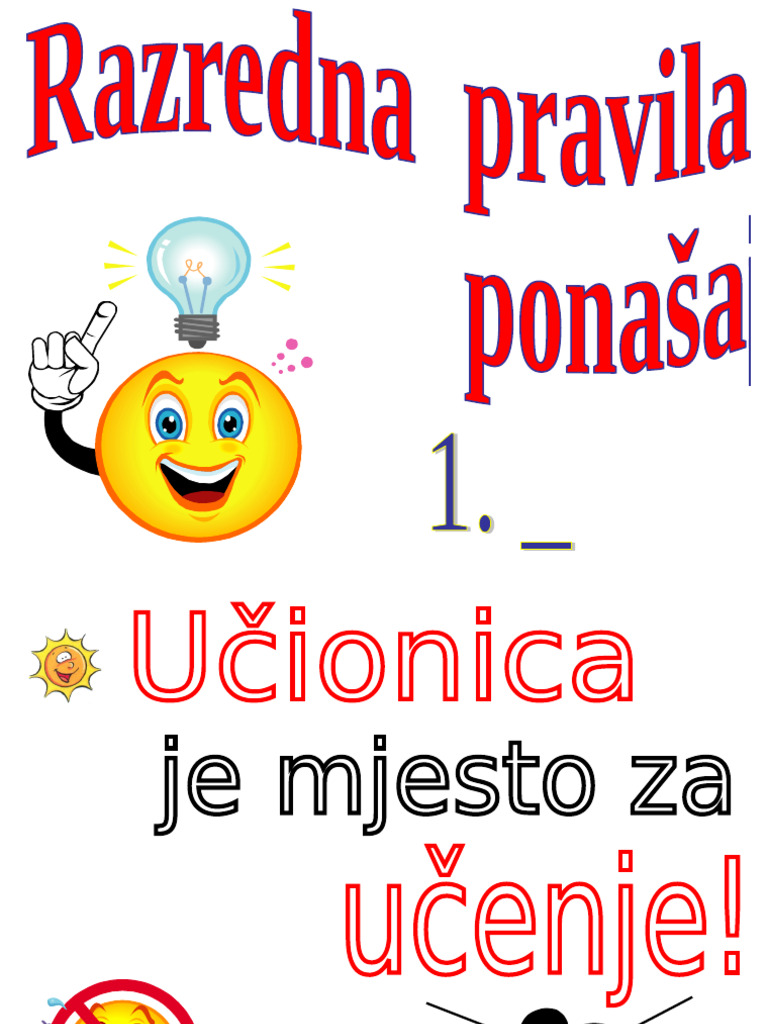 Pravila Ponašanja | PDF