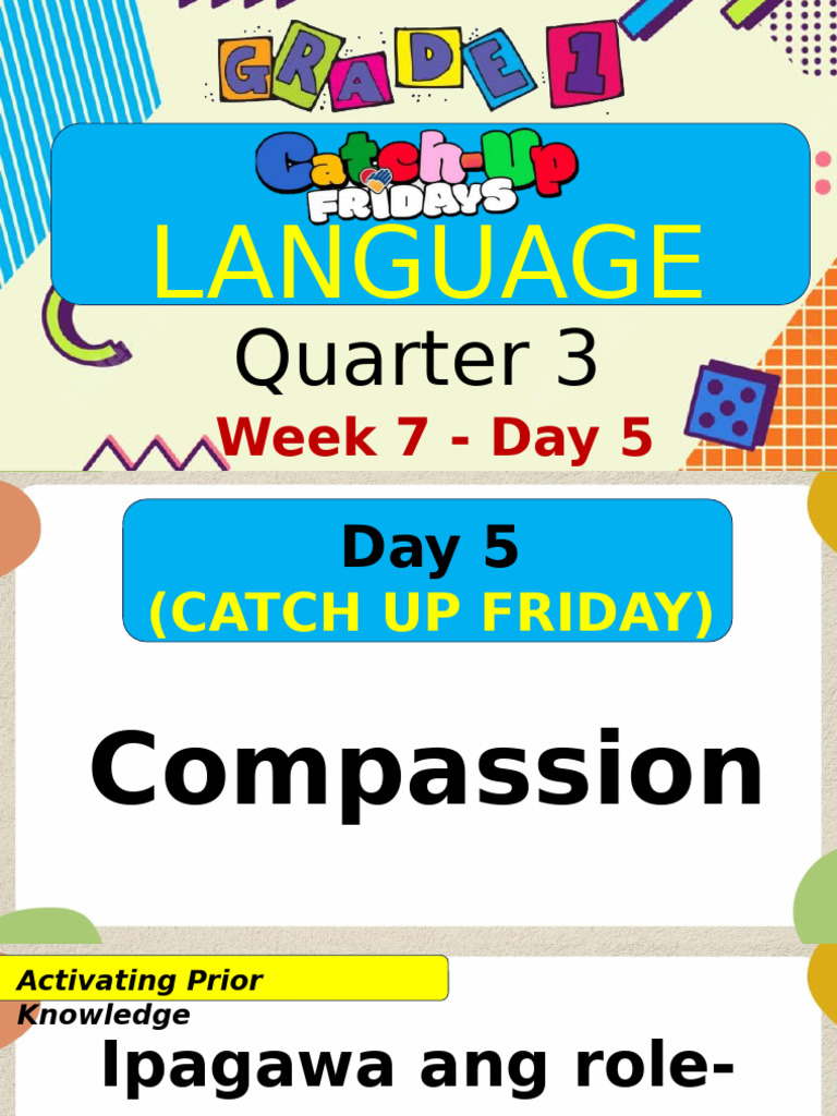 Gr1-Catch Up Language | PDF