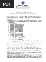 Rules Damath | PDF | Teaching Mathematics | Leisure