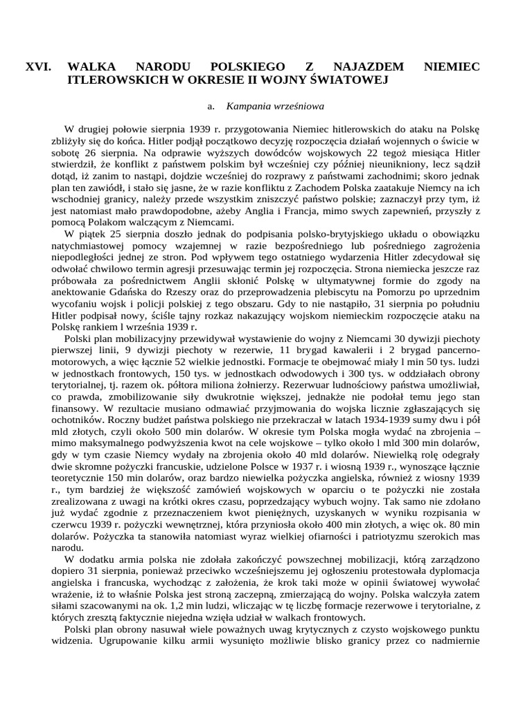 Historia Polski 1864-1948 | PDF